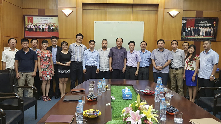 Lãnh đạo Tổng Công ty Tư vấn xây dựng Việt Nam - CTCP đến thăm và làm ...